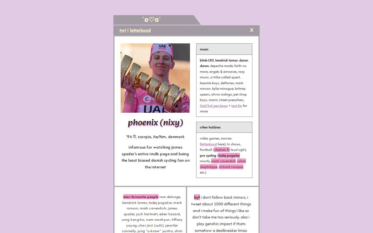 i don't think about you at all